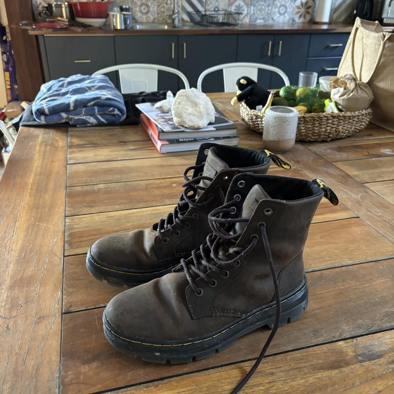 Doc Martens COMBS CRAZY HORSE RRP $279 Size 7US 39EU - Depop