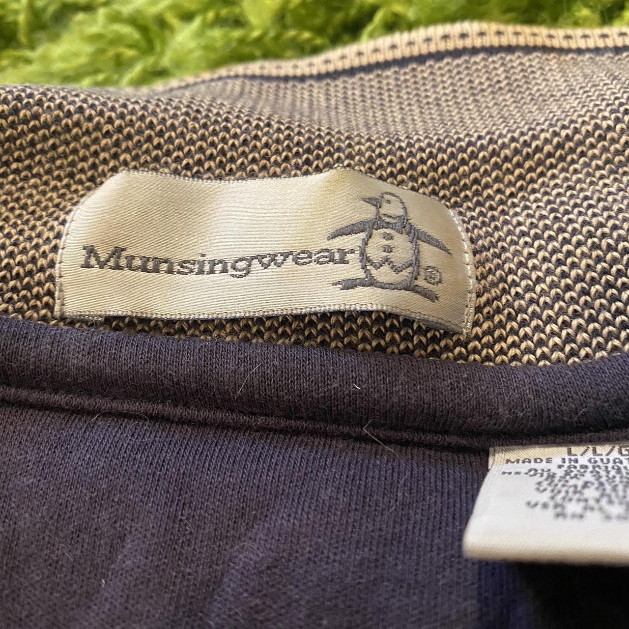 LARGE MUNSINGWEAR VINTAGE LA CASA DI LUCIA WORK POLO... - Depop