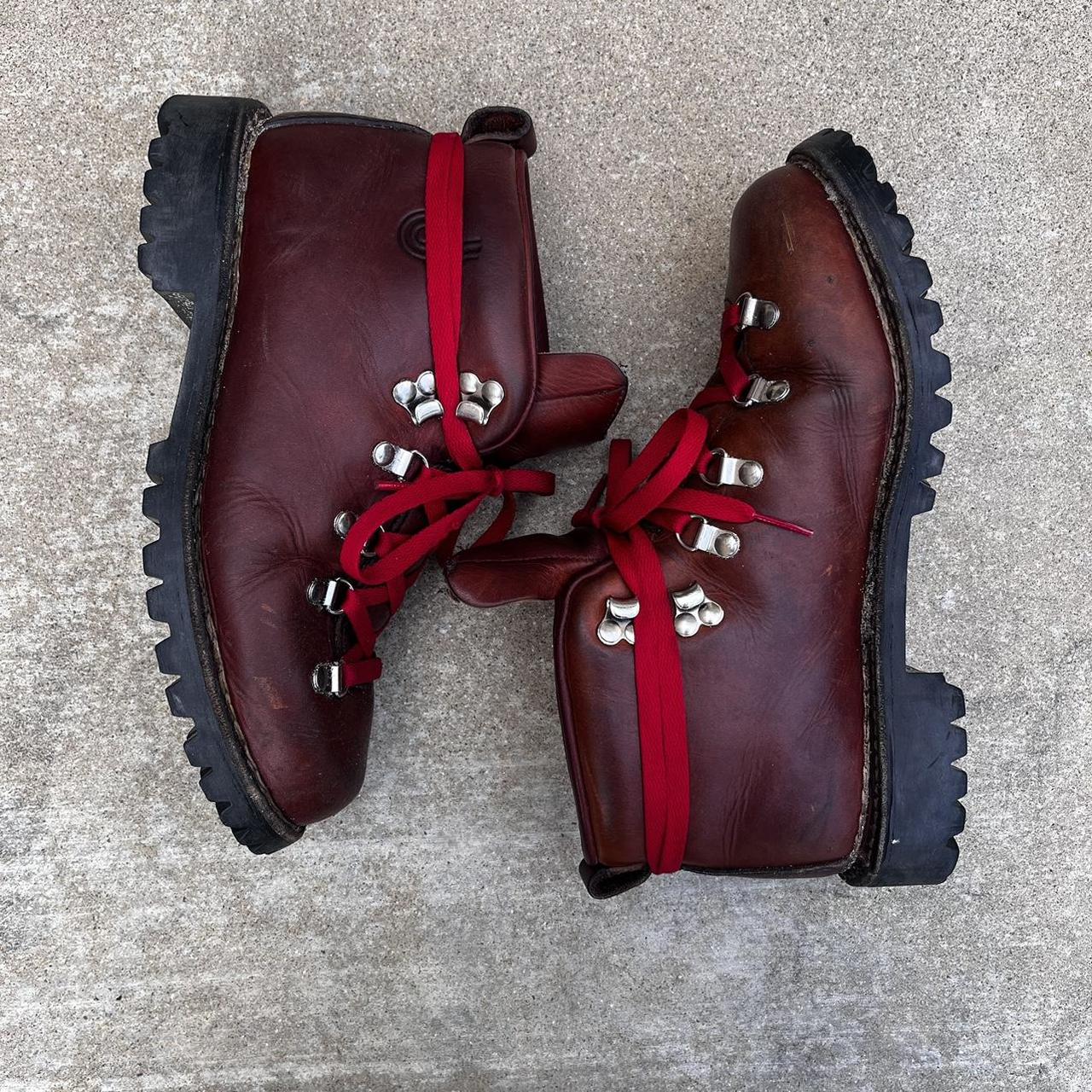 Vintage Dexter Hiking Boots Size 8M Vibram... | Depop