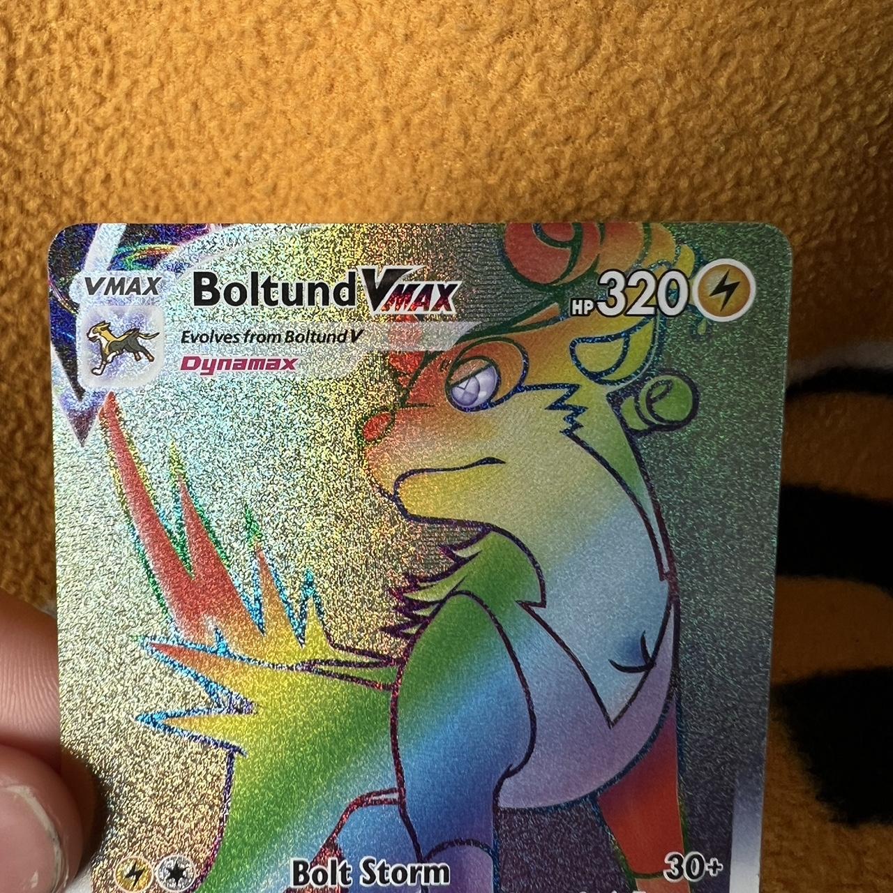 Boltind VMAX Real Pokémon Perfect condition brand... - Depop