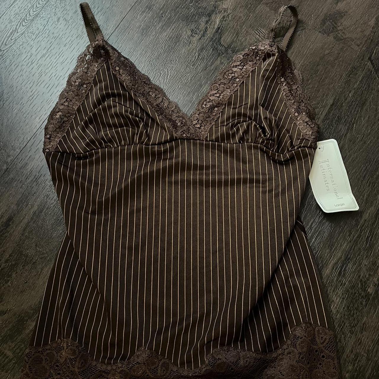 International intimates lingerie / tank top. Lace... - Depop