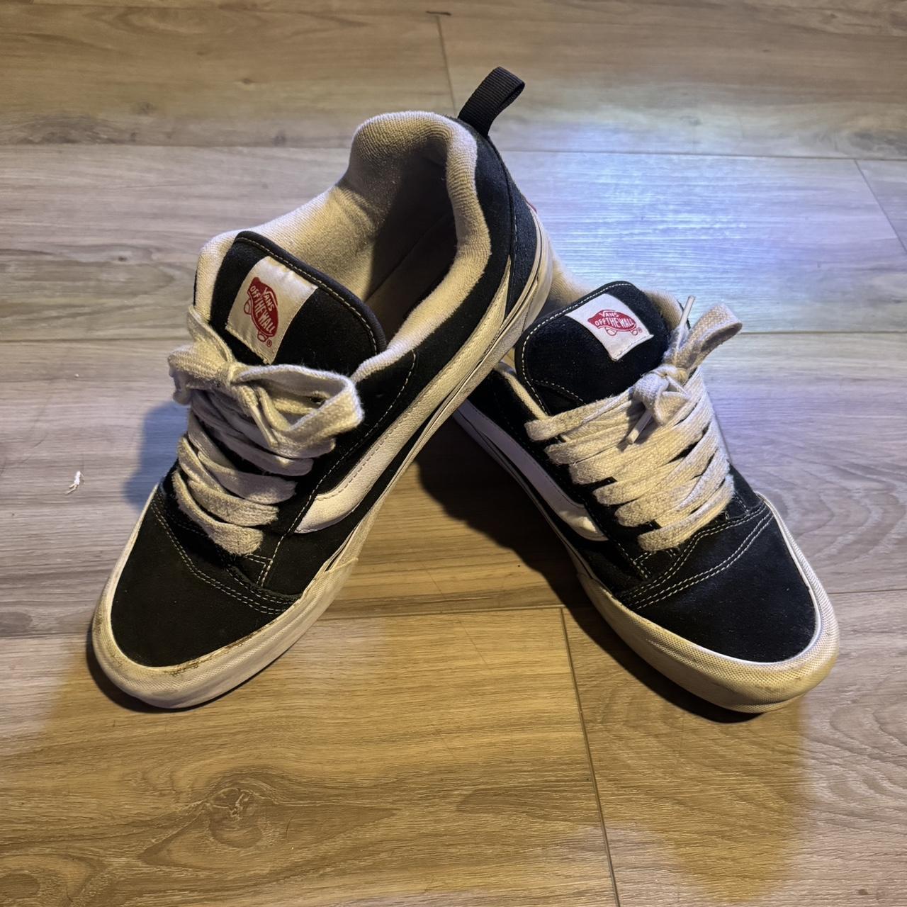 Vans new schools -10.5 -no holes or rips -fairly... - Depop