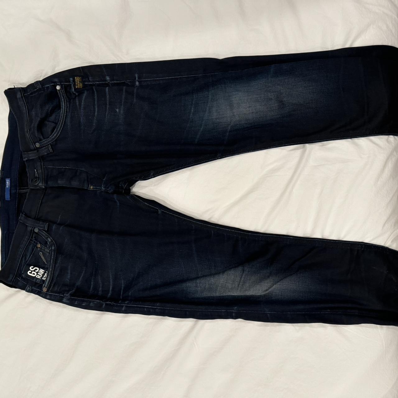 Sz 32-33 GStar distressed waxed jeans. Ultra soft,... | Depop