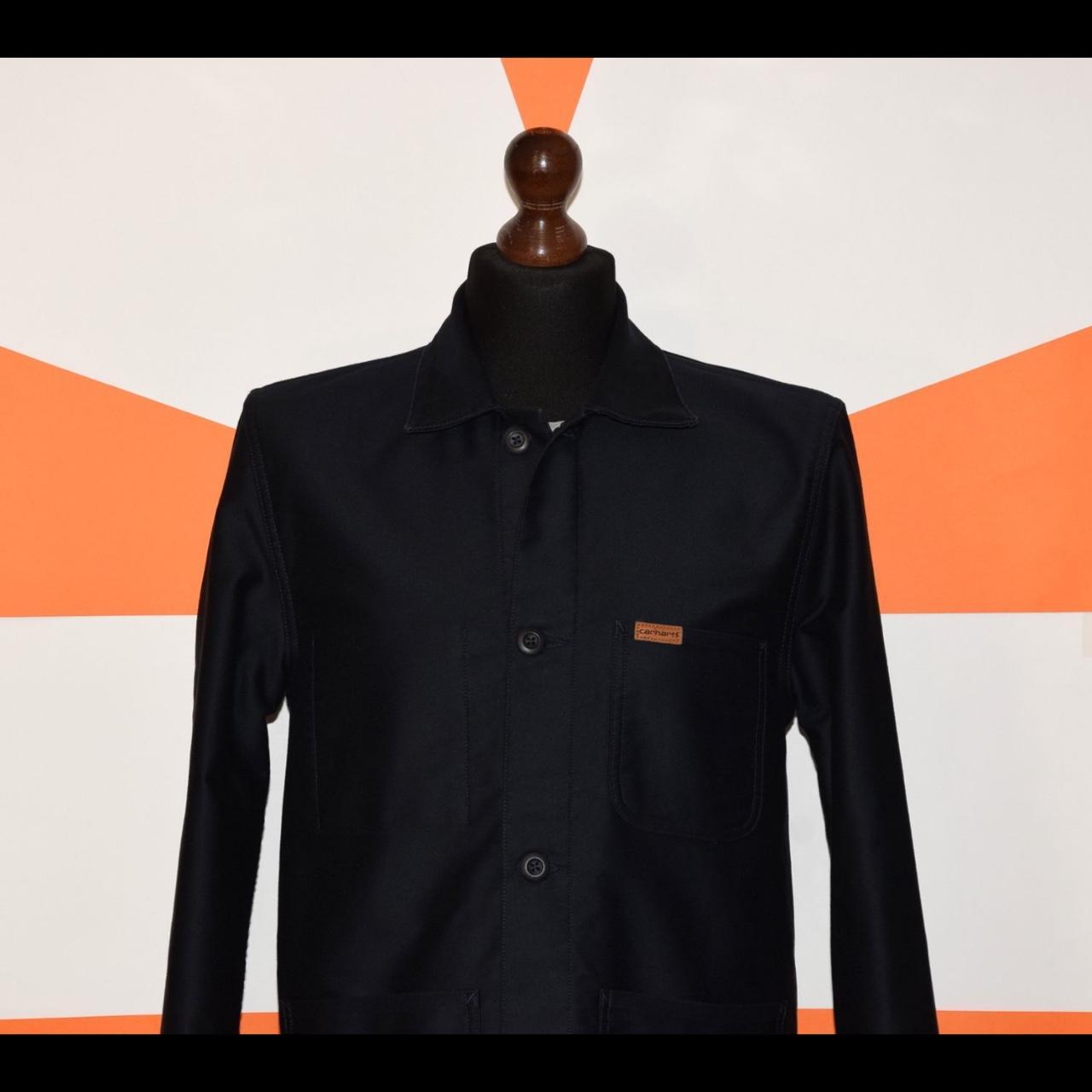 CARHARTT WIP FYNN JACKET NAVY L SLIM FIT P2P PLEASE... | Depop