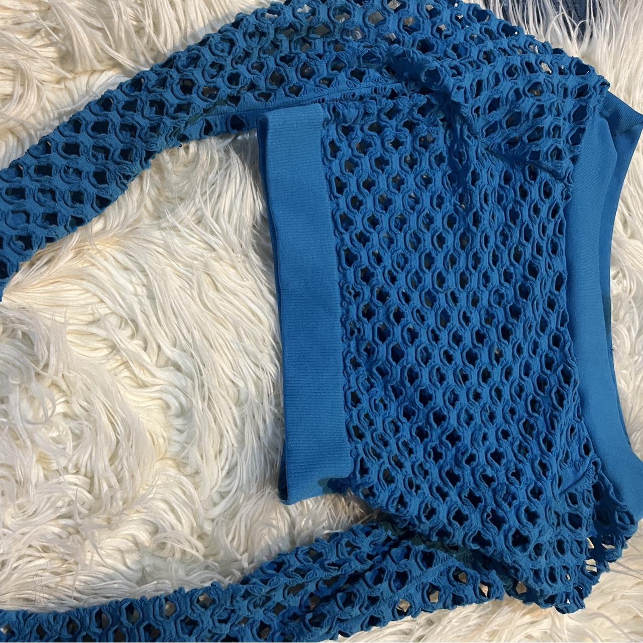 Fishnet Top No Size Tag but fits size S-M Worn a few... - Depop