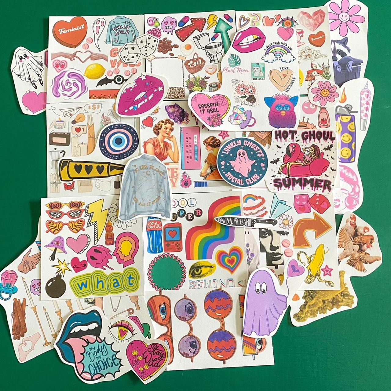 Scrapbooking cutout bundle Random scrapbooking/junk... | Depop