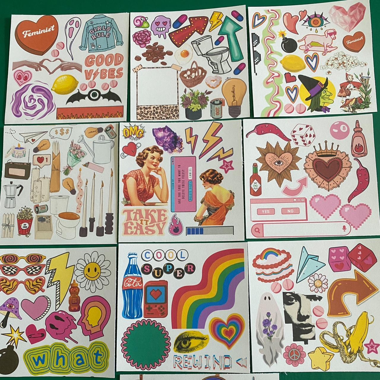 Scrapbooking cutout bundle Random scrapbooking/junk... | Depop