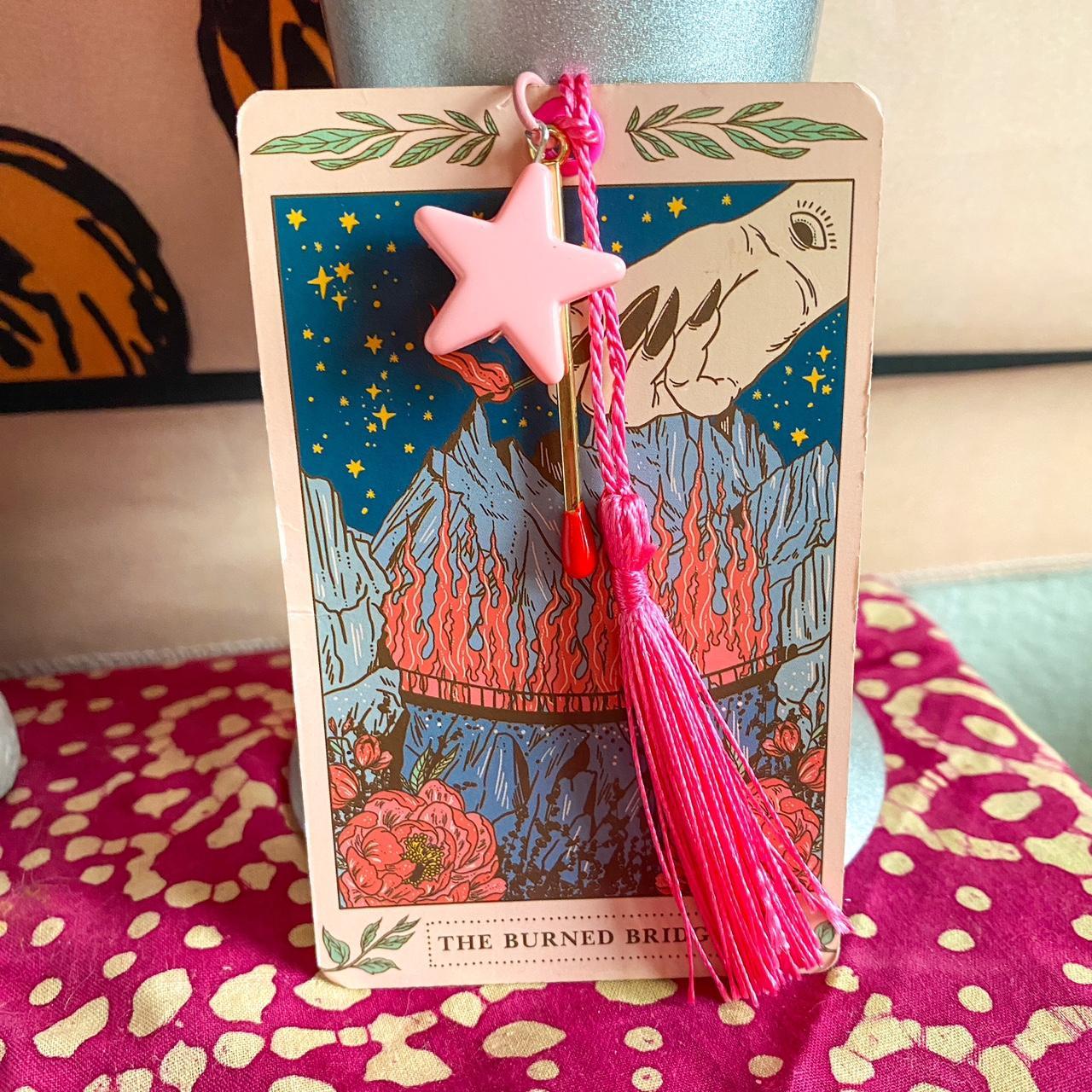 The Burned Bridge Tarot Card Bookmark Tarot card ... - Depop