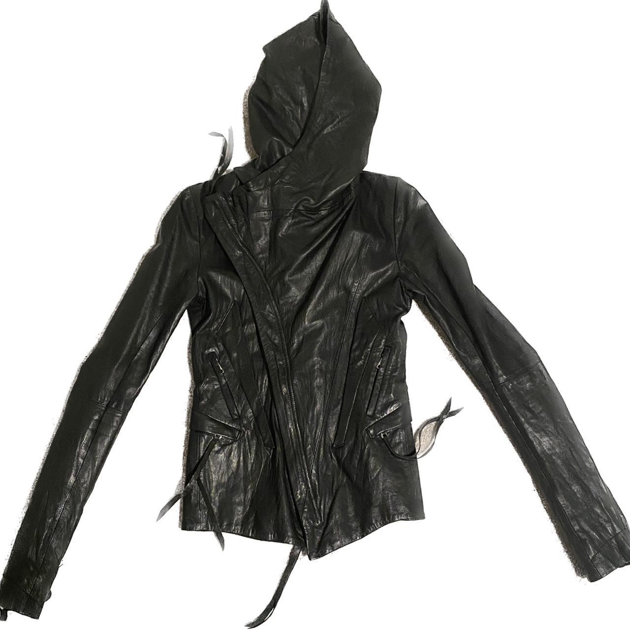 ekam leather jacket shoulders - 15 pit 2 pit -... - Depop