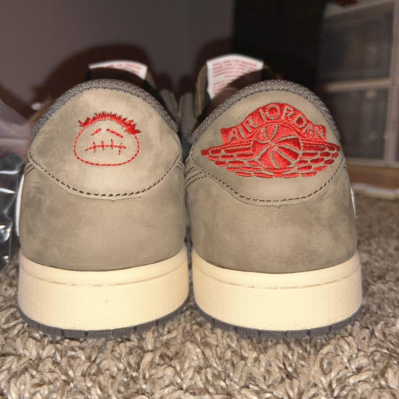 travis scott mocha low never worn no box has all... - Depop