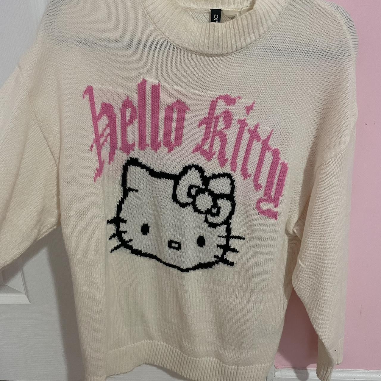 Hello Kitty Sweater Womens #hellokitty #sweater... - Depop