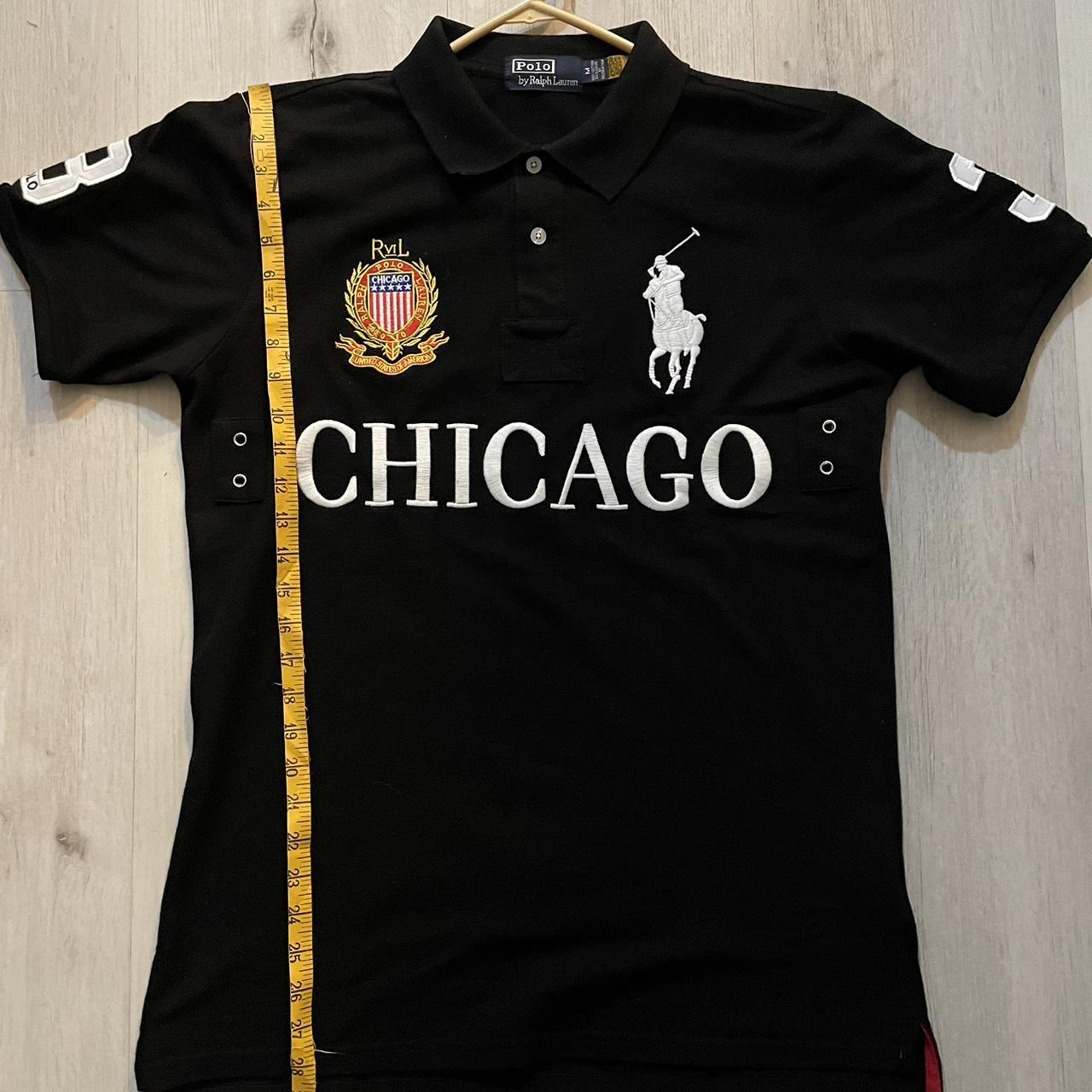 Cheef keef Chicago polo, like brand new so clean and... - Depop