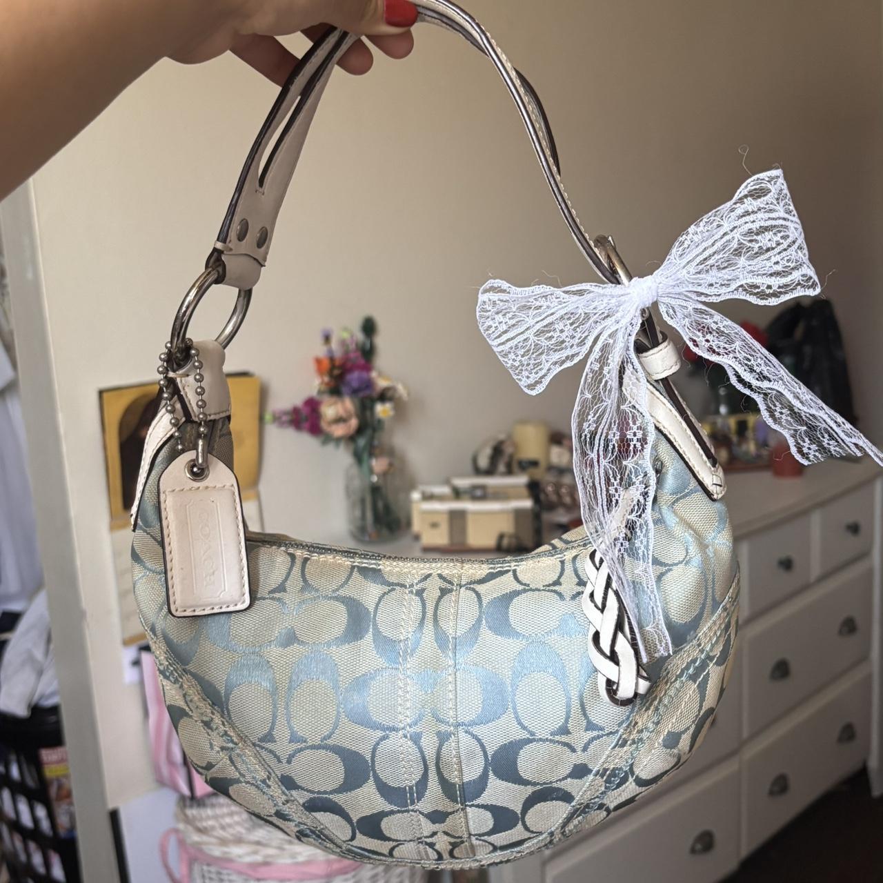 Vintage Coach Bag🩵 -coach boho style -06’ coach... | Depop