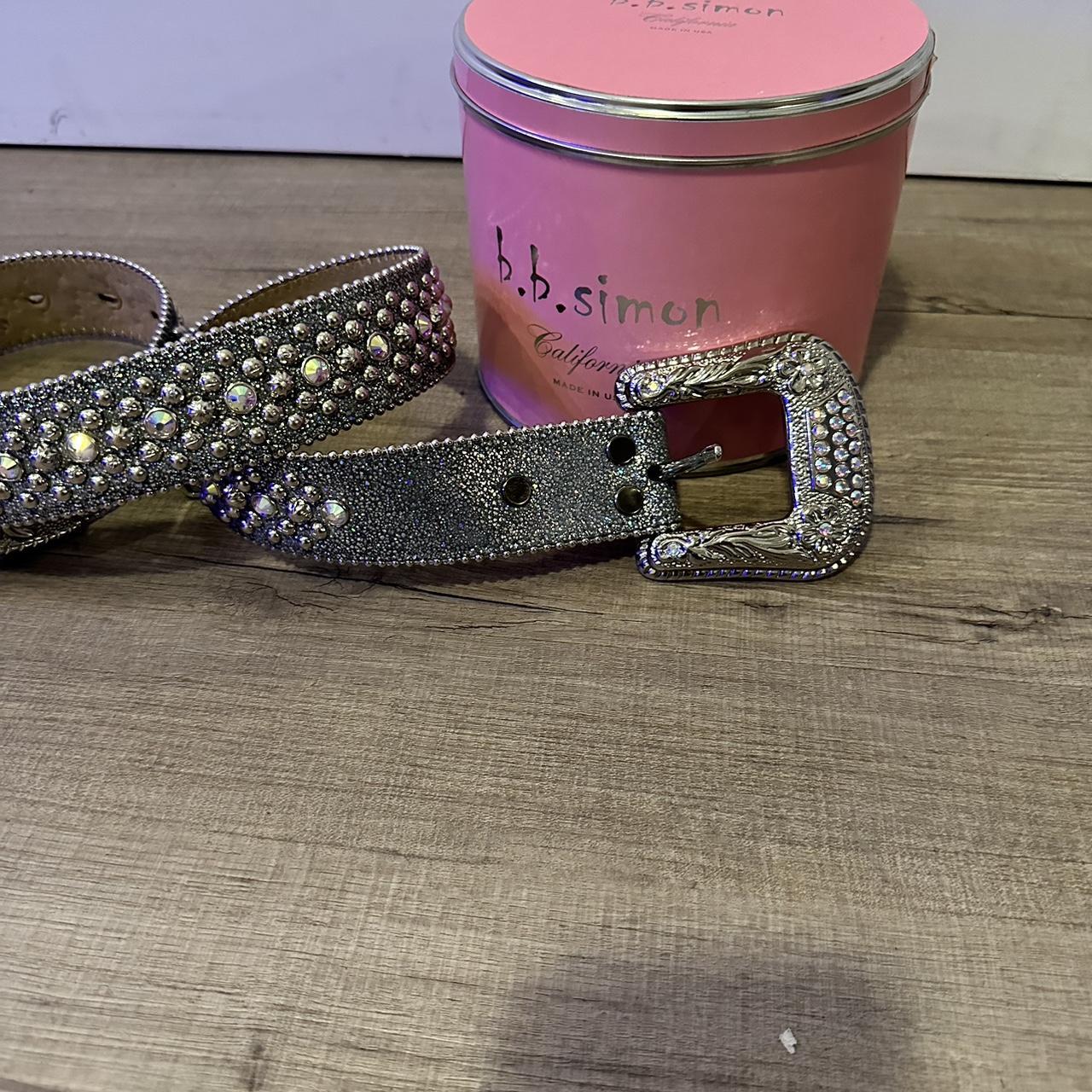 B..B. SIMON BELT. AUTHENTIC (CONDITION 9/10) ONLY... - Depop