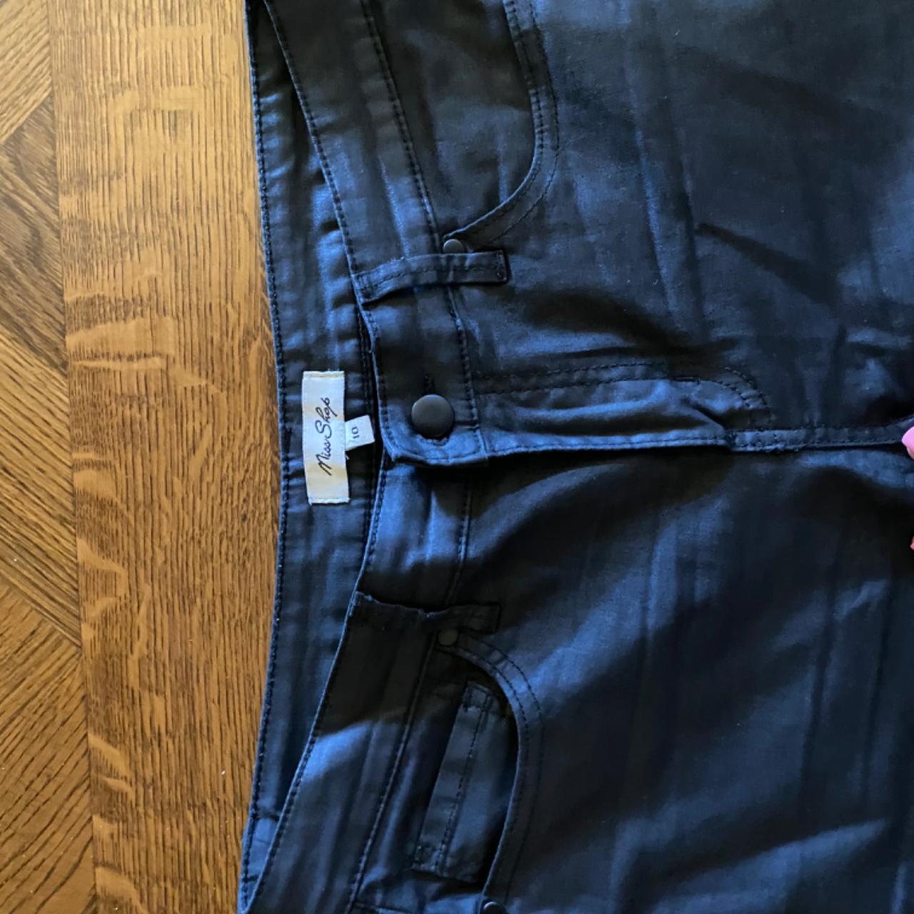 Miss Shop jeans / size 10 / Black with a slight... - Depop