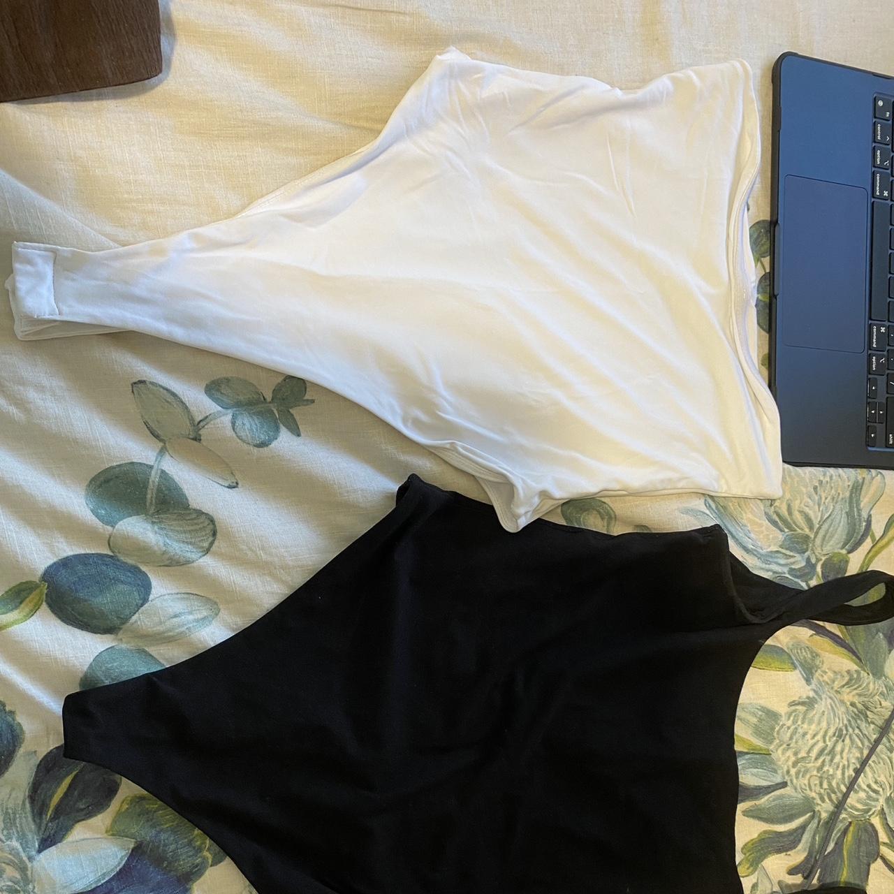 Body suit combo White on is from supre and size... | Depop