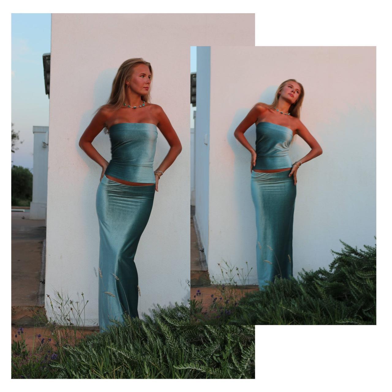 co ord / dress / set / bandeau / maxi skirt FIRTHA... - Depop