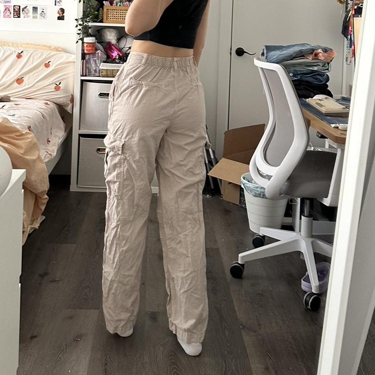 Garage Women's Tan Trousers | Depop