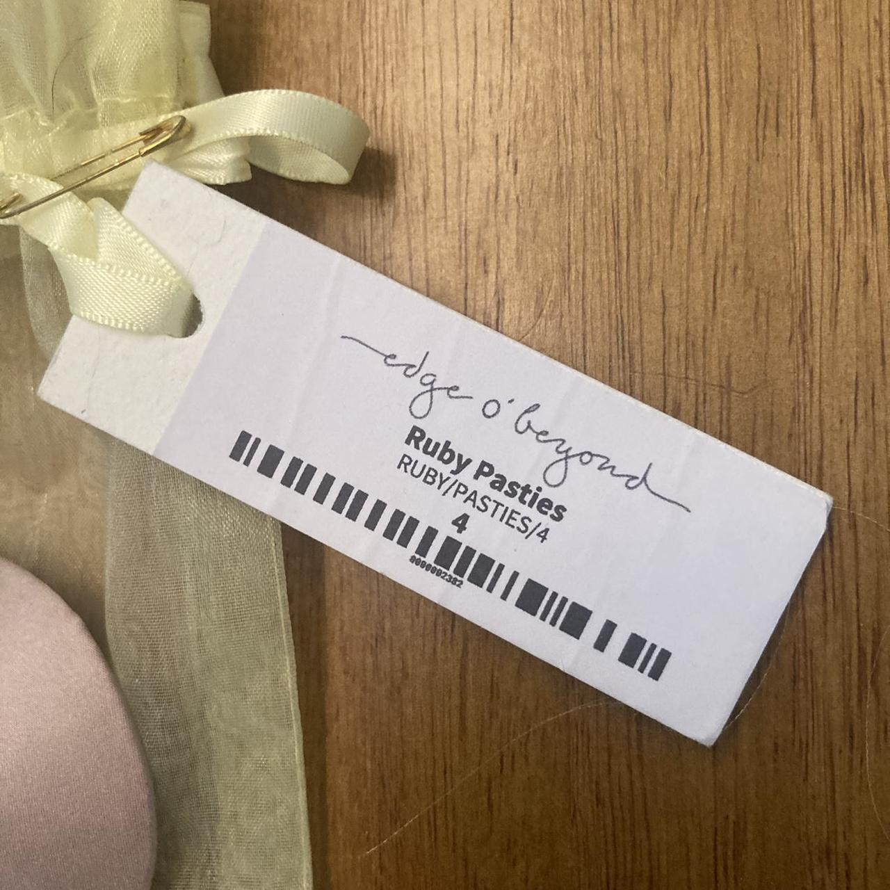 Edge o beyond Ruby pasties in size 4 new never worn - Depop