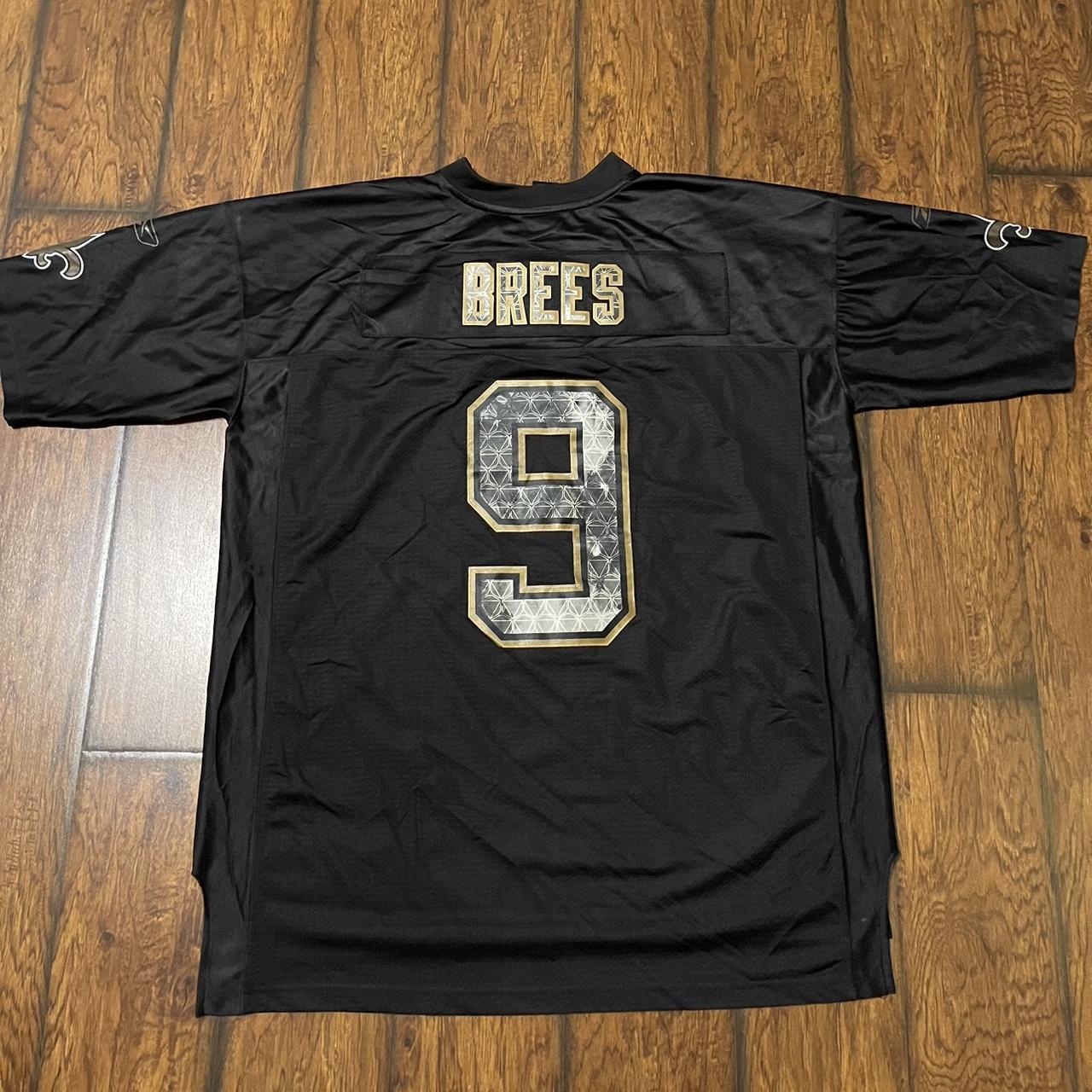 NFL Rebok Saints Drew Brees jersey Size: 2XL... - Depop