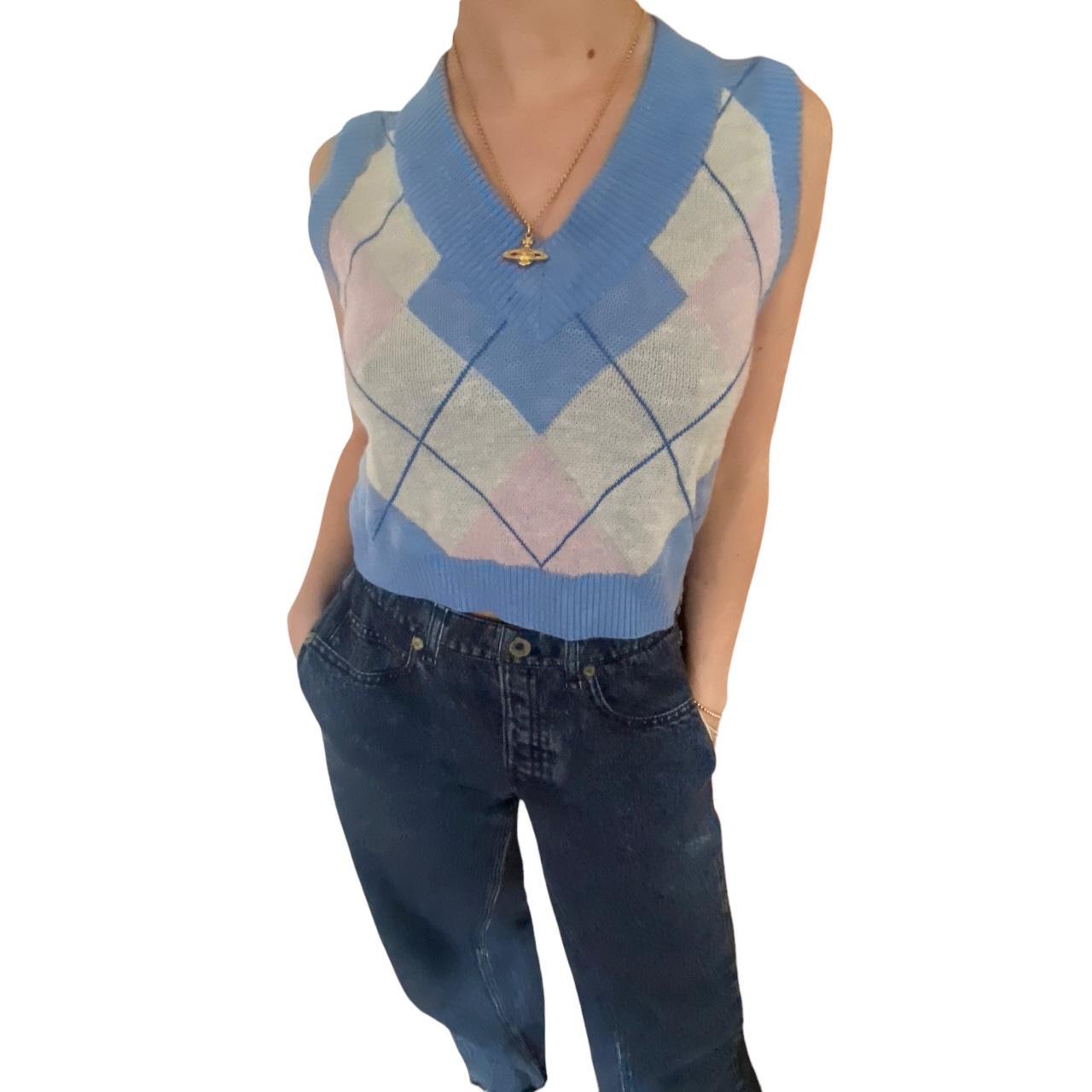 💞 Princess Polly Preppy Sweater Vest 💞 💞 size: UK S... - Depop