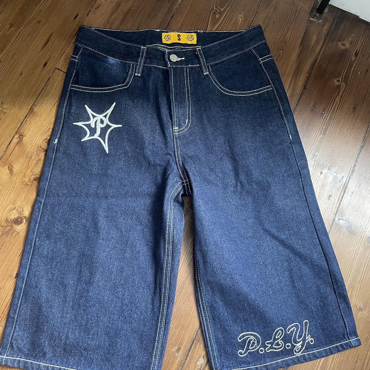 Protect London Jorts worn once selling as far too... - Depop