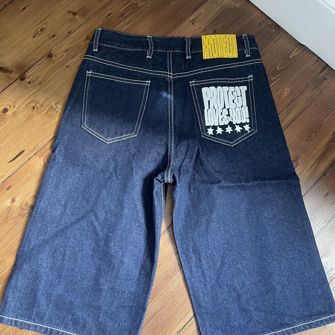 Protect London Jorts worn once selling as far too... - Depop