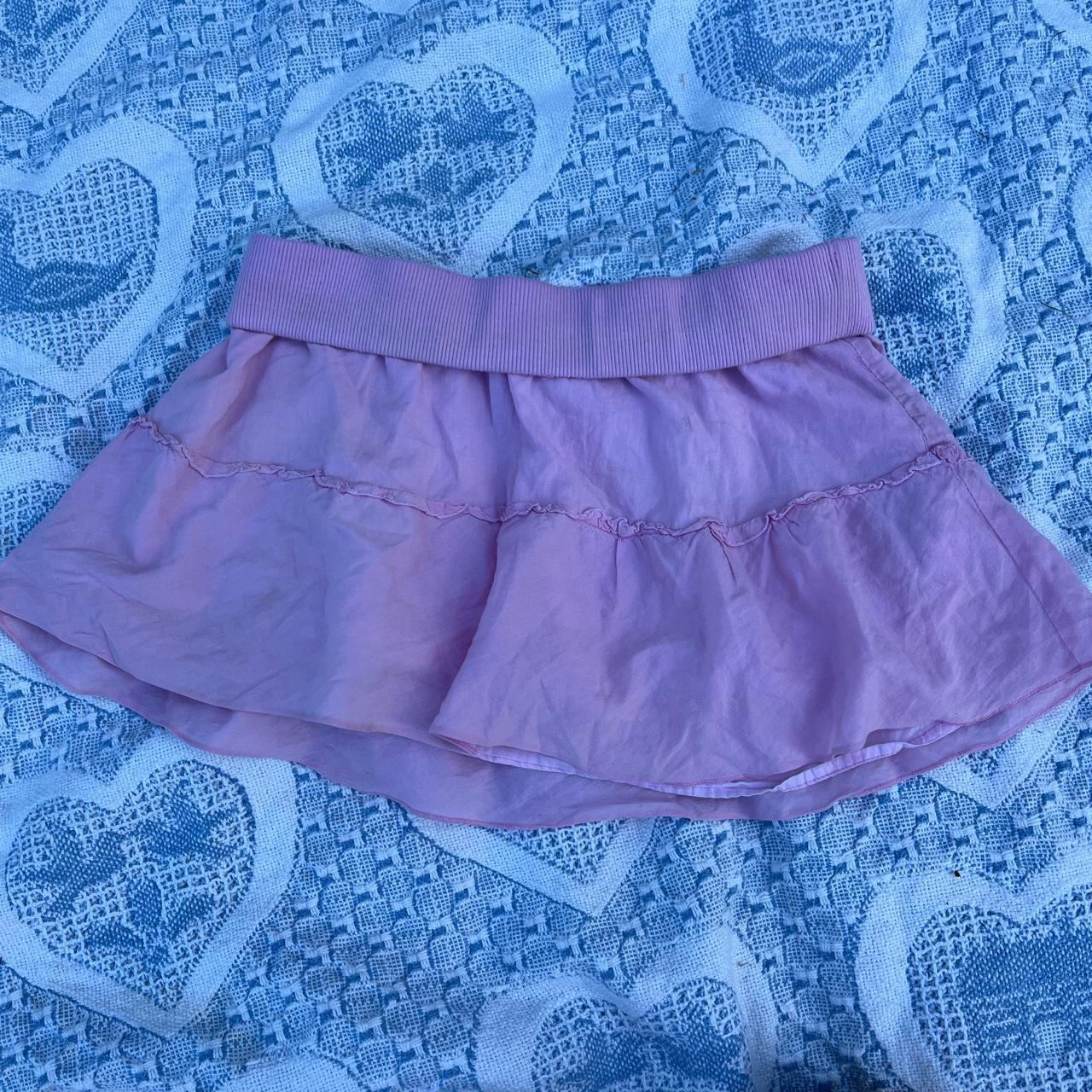 Raviya Women's Pink Skirt | Depop