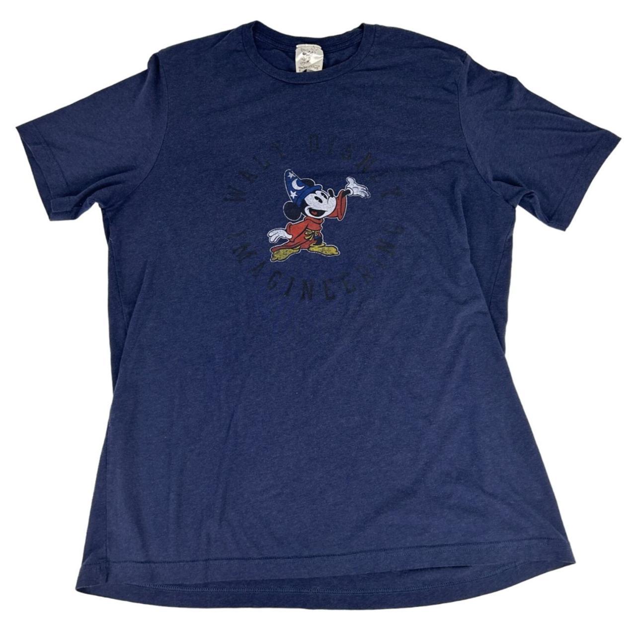 Walt Disney Imagineering Mickey Mouse Wizard T-Shirt... - Depop