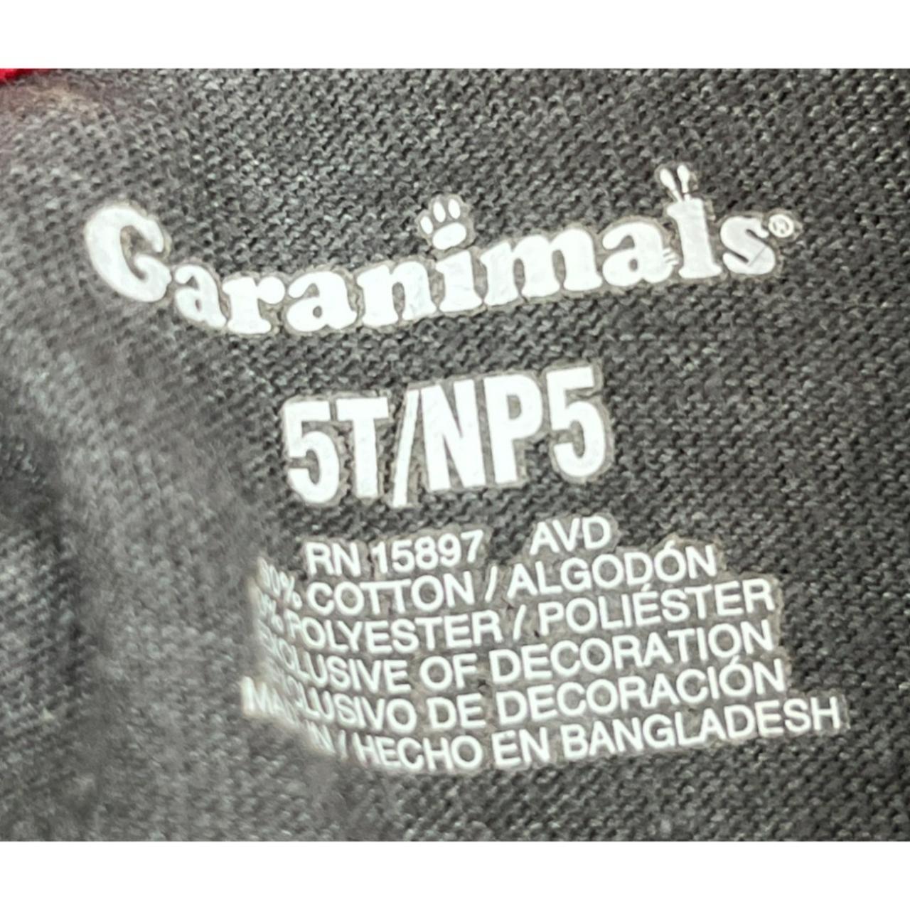 Garanimals Boy's Hoodie Shirt 5T Red Grey Cotton... - Depop