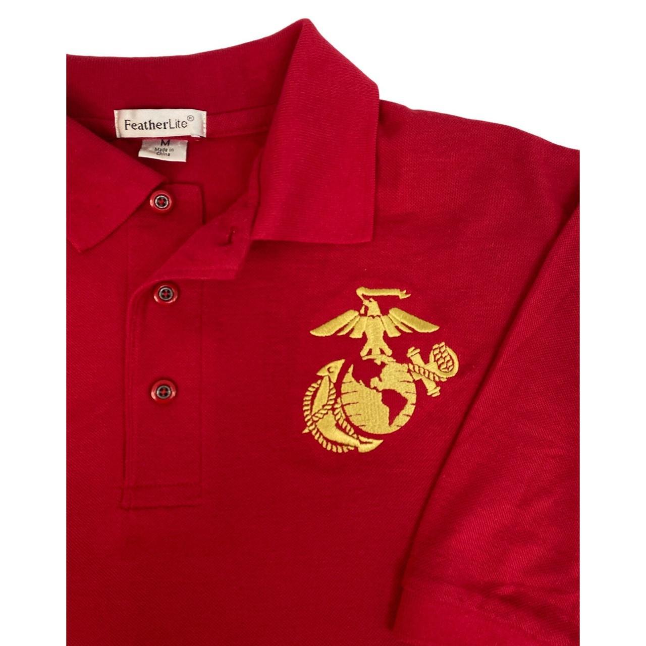 FeatherLite Men's USMC USA Marines Embroidered Patch... - Depop