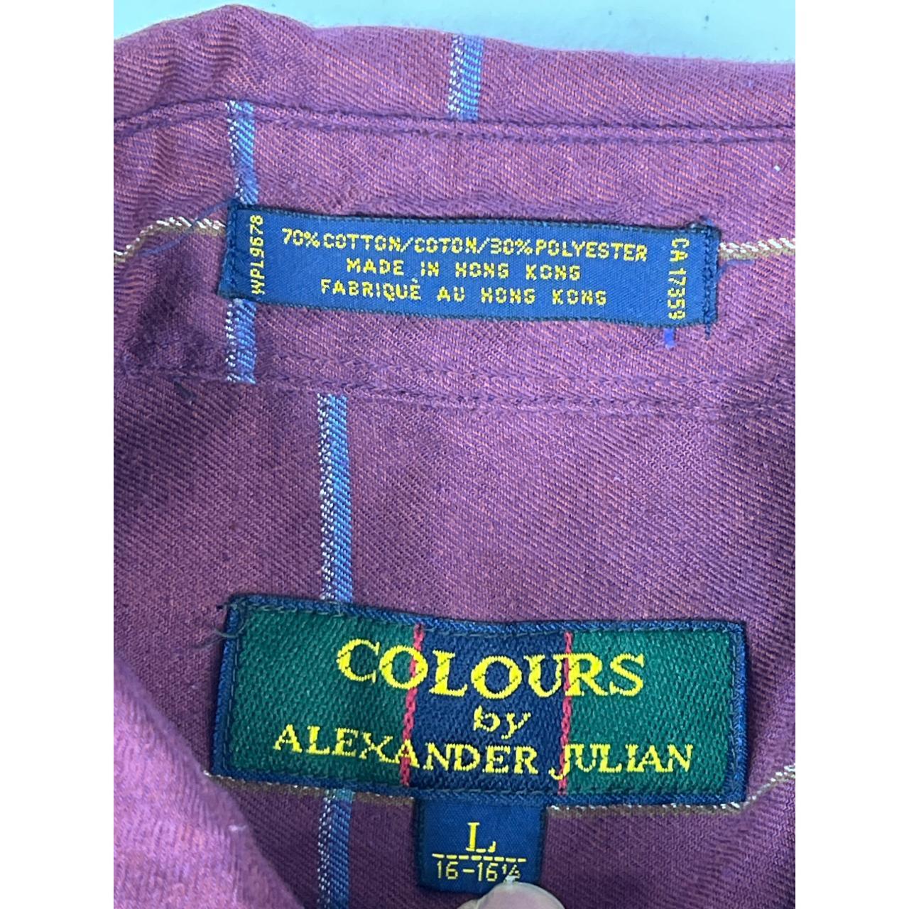 Colours by Alexander Julian Men's Button-Down Shirt... | Depop