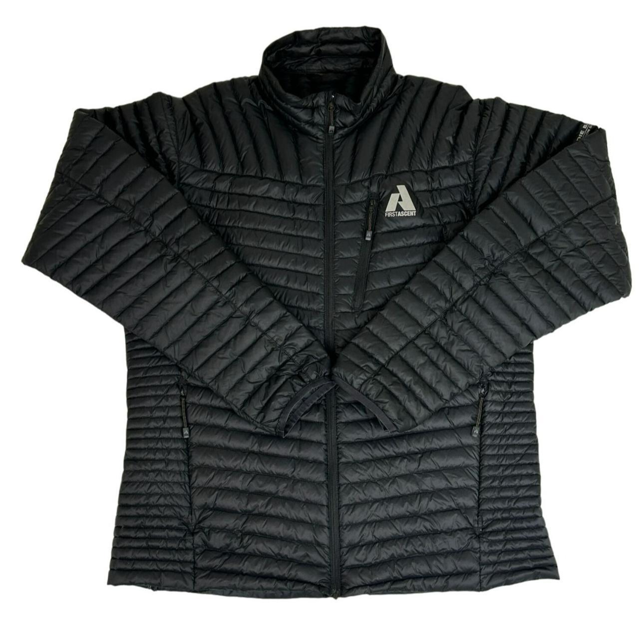 Eddie Bauer First Ascent Jacket Mens S Black EB 800... - Depop