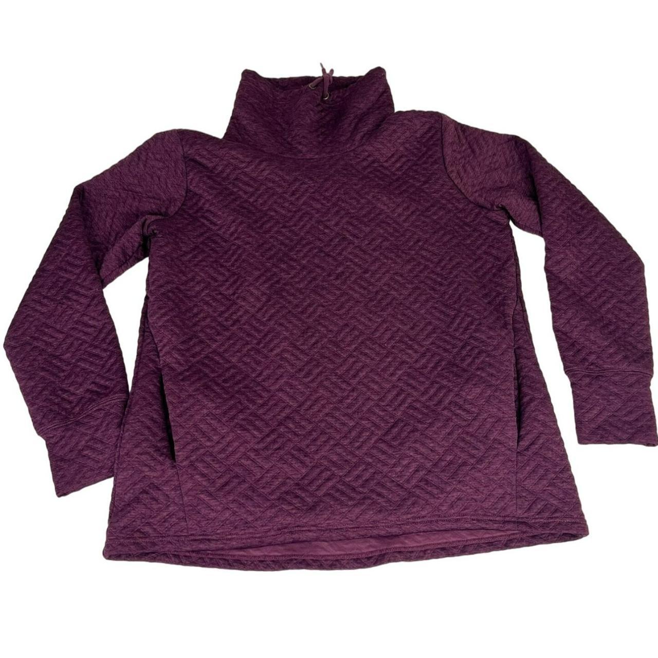 RBX Activewear Jacket Women XL Grape Purple Quilted... - Depop