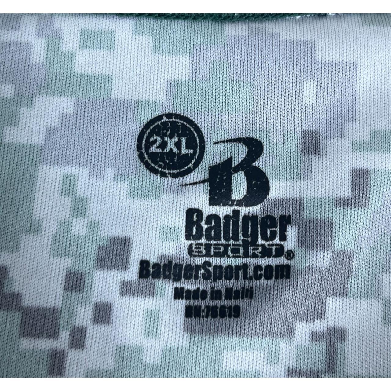 Badger Sport Digital Camo Athletic T-Shirt Men's 2XL... - Depop