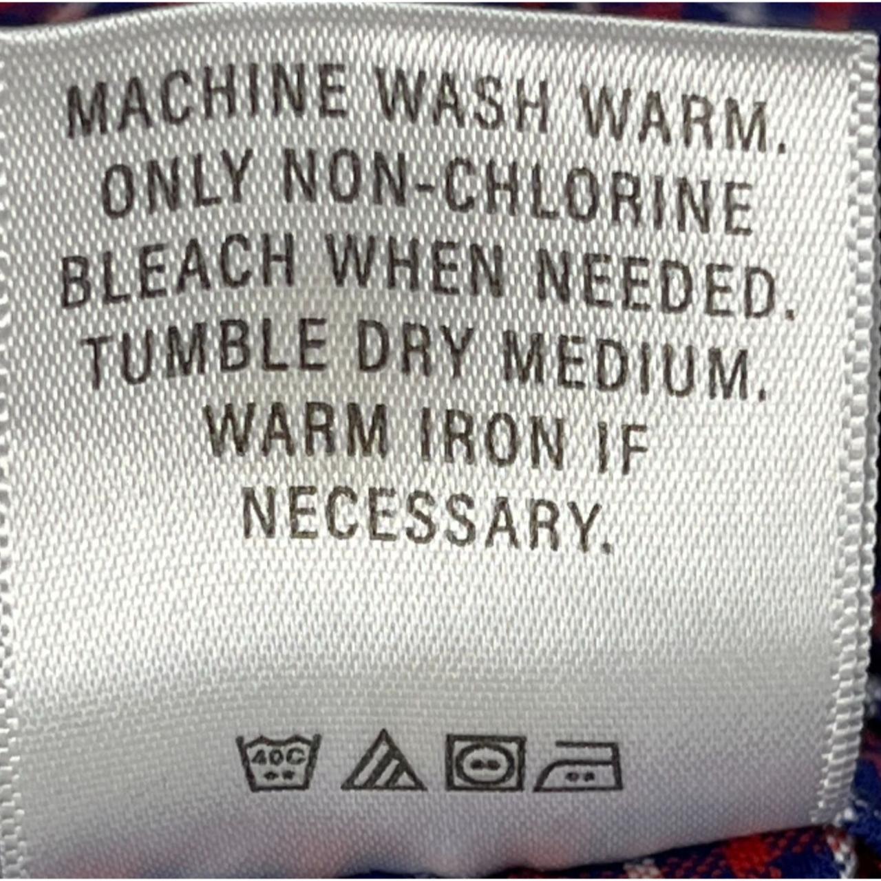 Member's Mark Stretch Plaid Oxford Dress Shirt Mens... - Depop