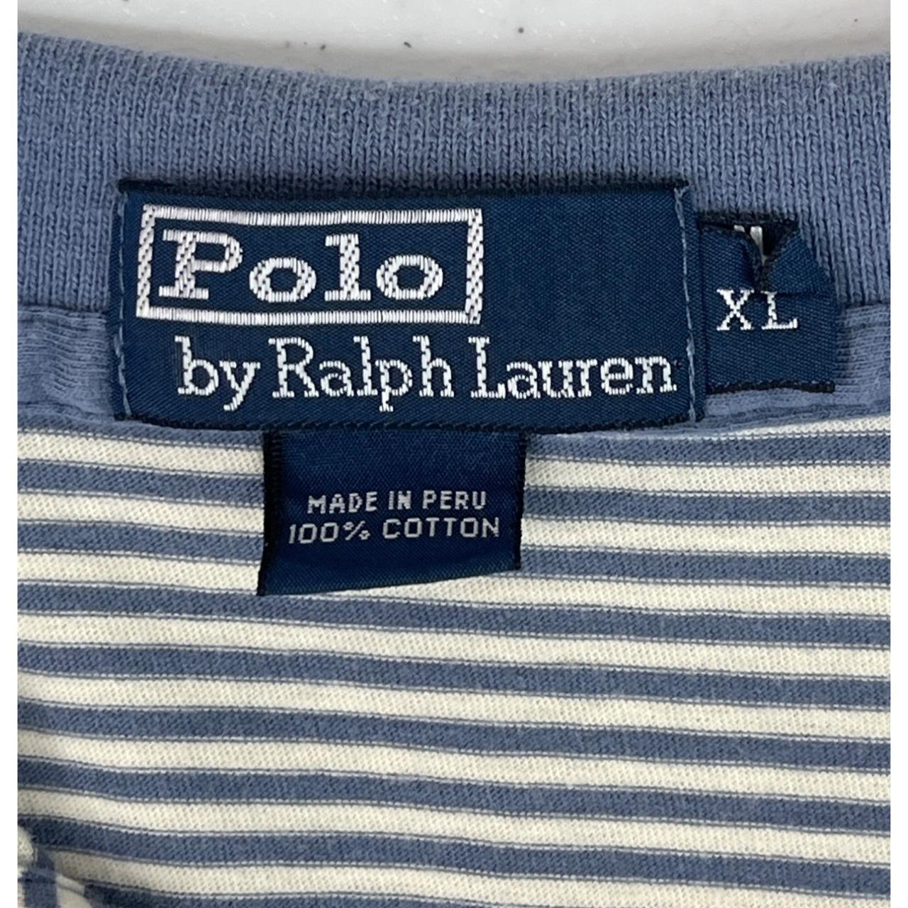 Vintage Polo Ralph Lauren Men's Skipper Polo XL... - Depop
