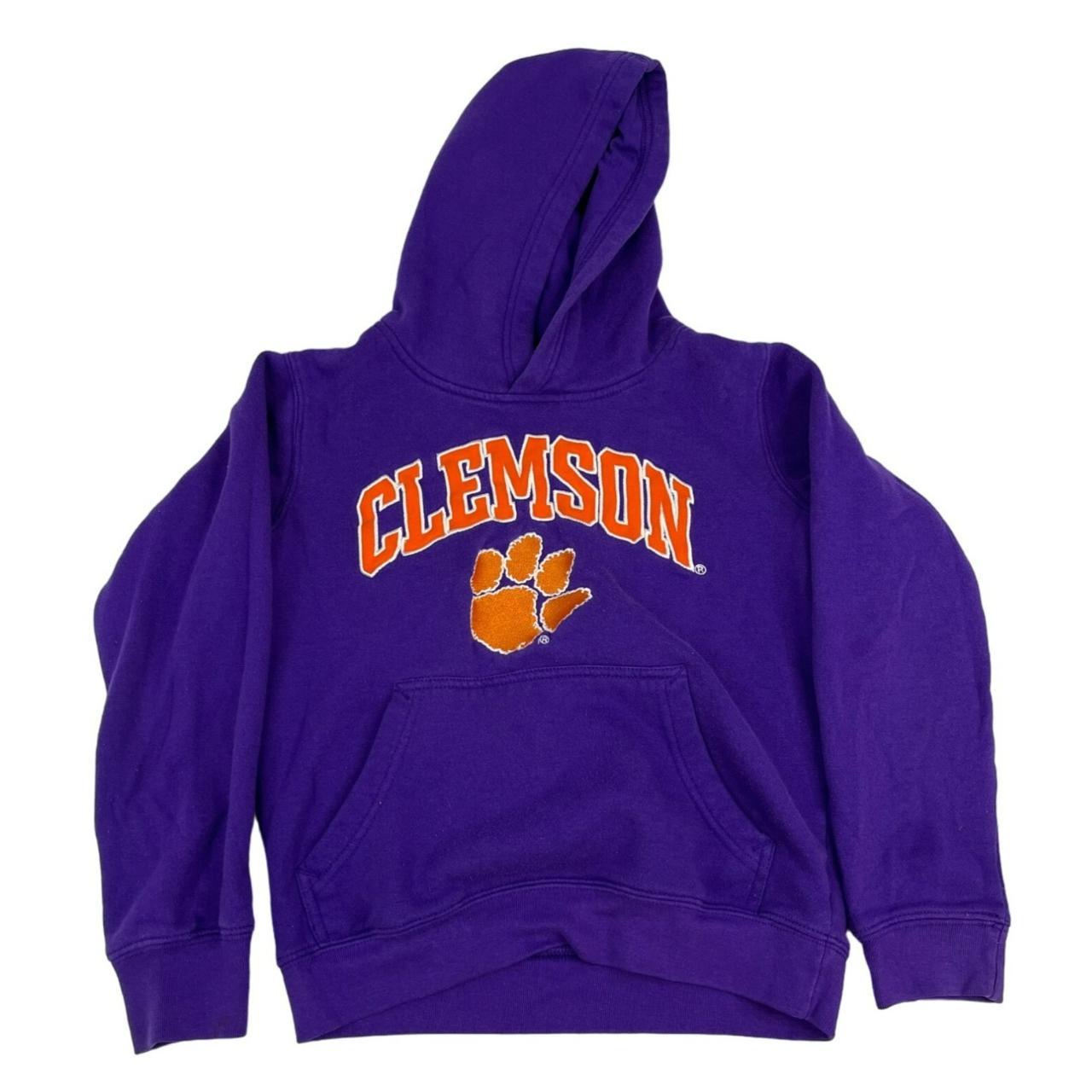 Gen 2 Men's Clemson Tigers Football Hoodie S Orange... - Depop