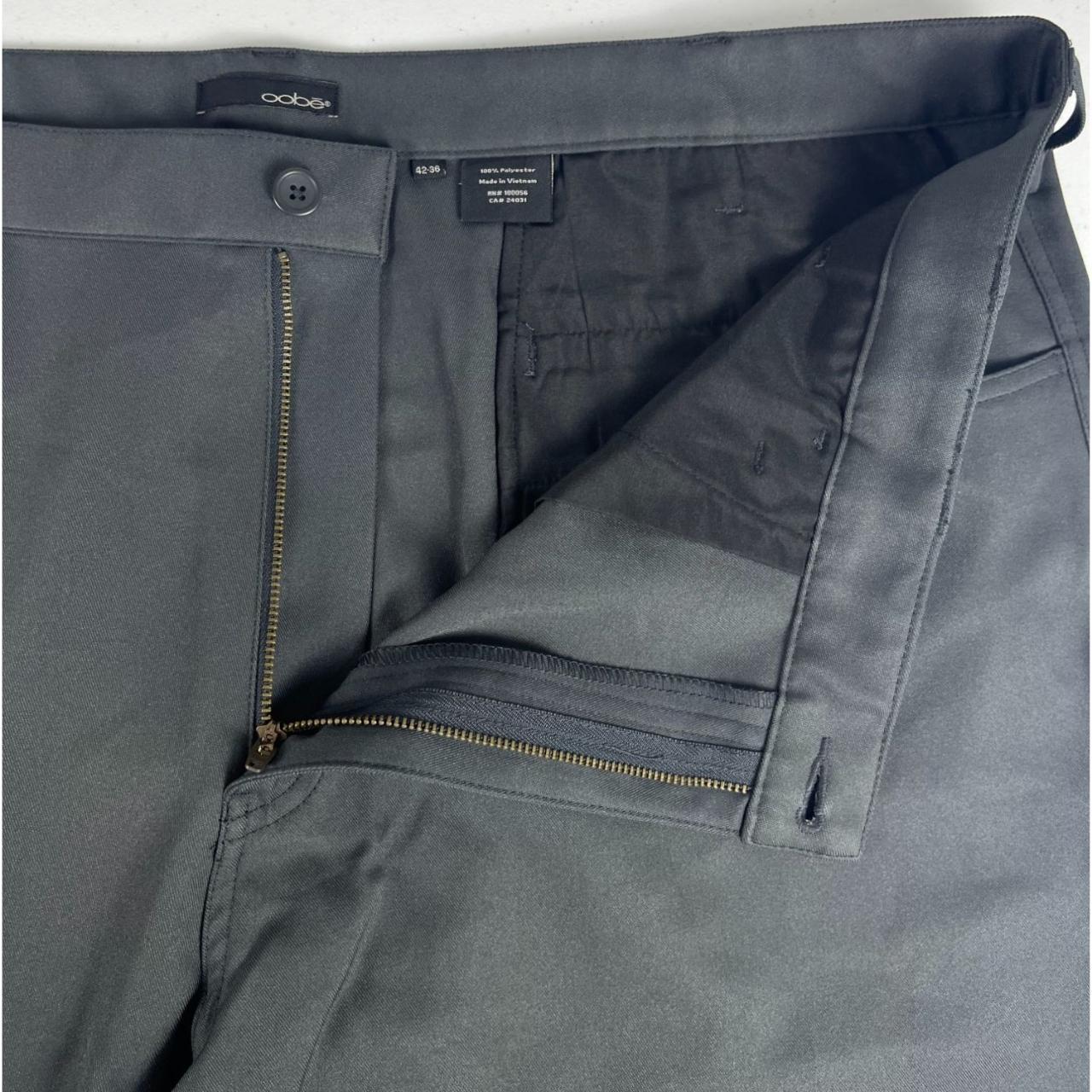 Oobe Work Uniform Flat Front Pants Men's 42 Gray... - Depop