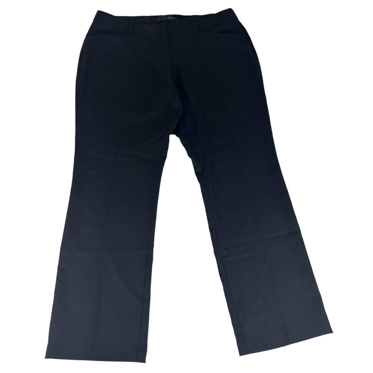 Oobe Work Uniform Pants Womens 16 Black Straight Leg... - Depop