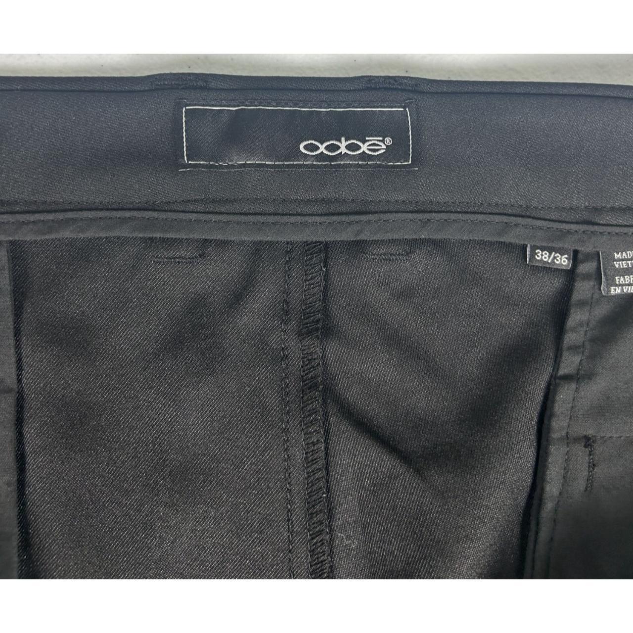 Oobe Work Uniform Pants Men's 38 Black Flat Front... - Depop