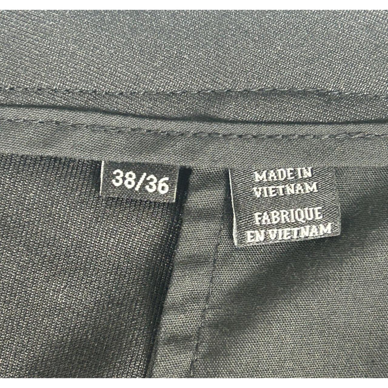 Oobe Work Uniform Pants Men's 38 Black Flat Front... - Depop