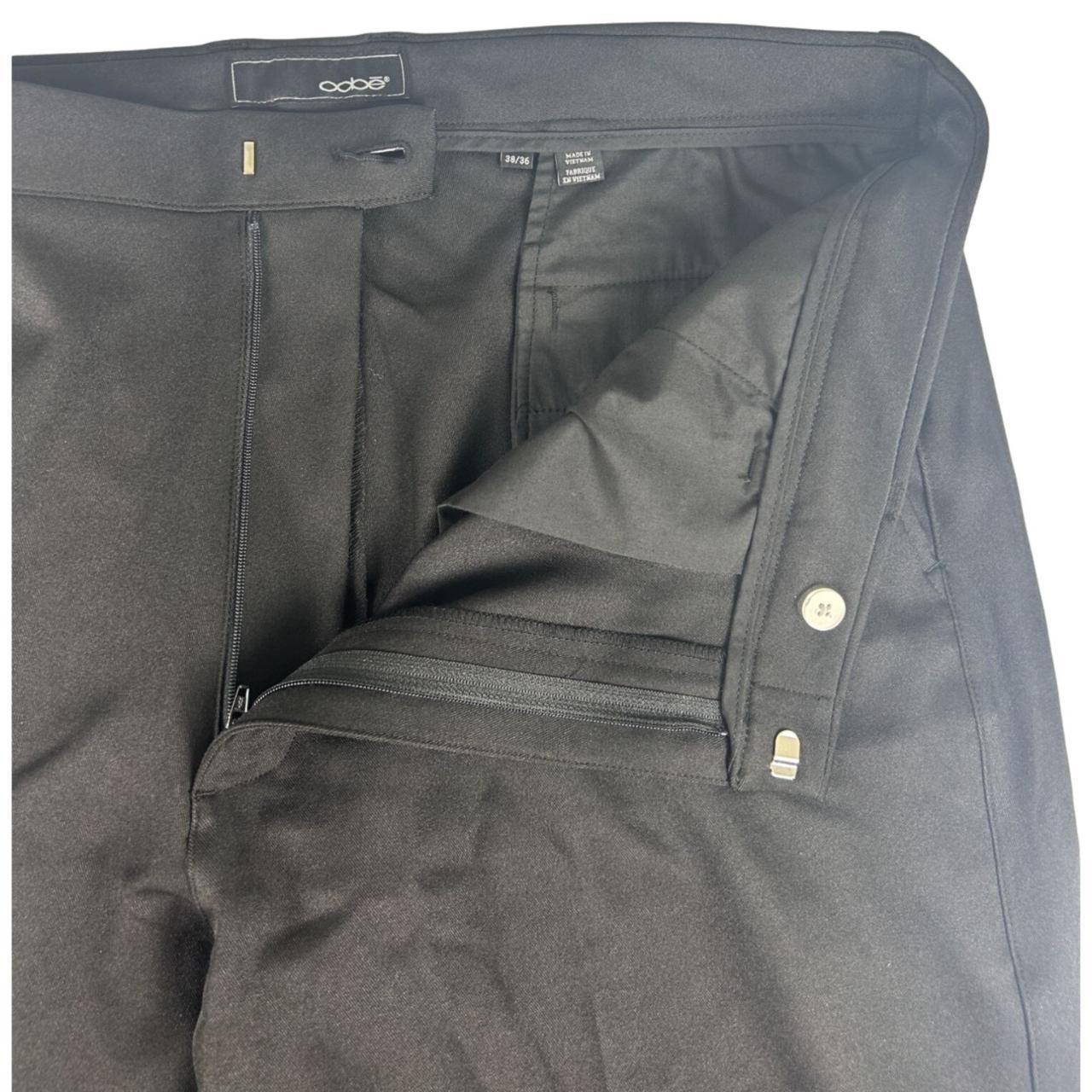 Oobe Work Uniform Pants Men's 38 Black Flat Front... - Depop