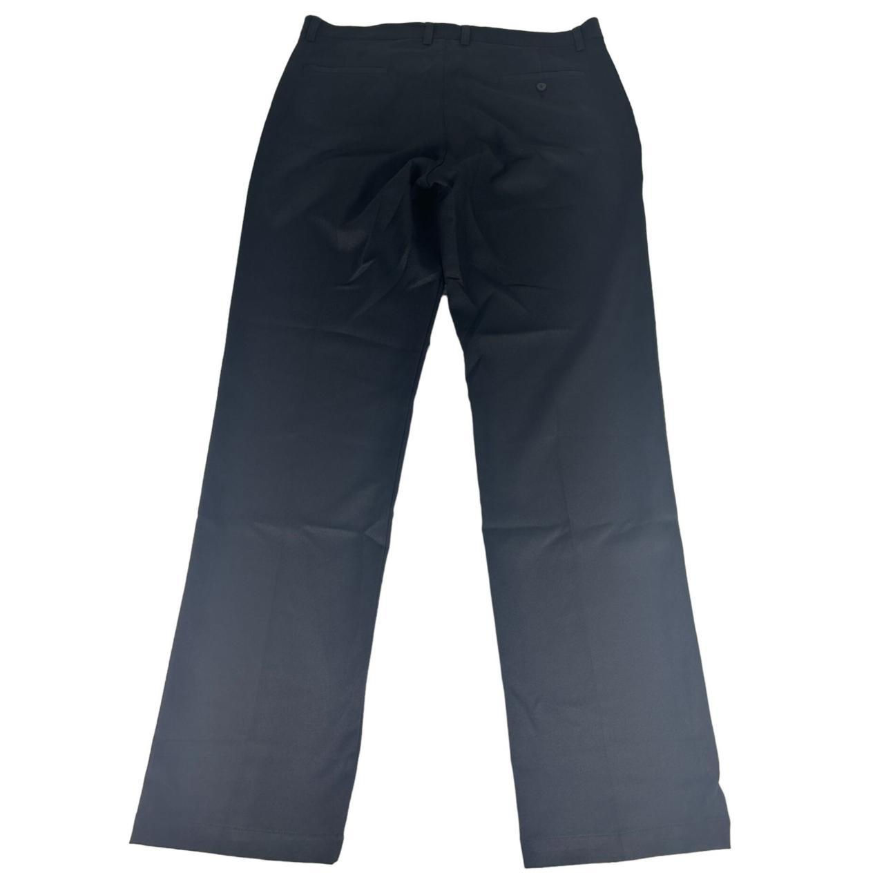 Oobe Work Uniform Pants Men's 38 Black Flat Front... - Depop