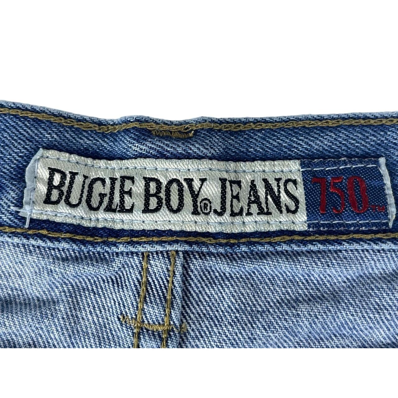 Bugle Boy Men's Blue Jeans 750 Denim Straight Leg... | Depop