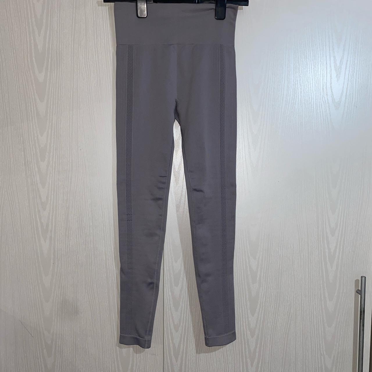 Primark Grey Gym Seamless Top & Leggings Set SOLD... - Depop