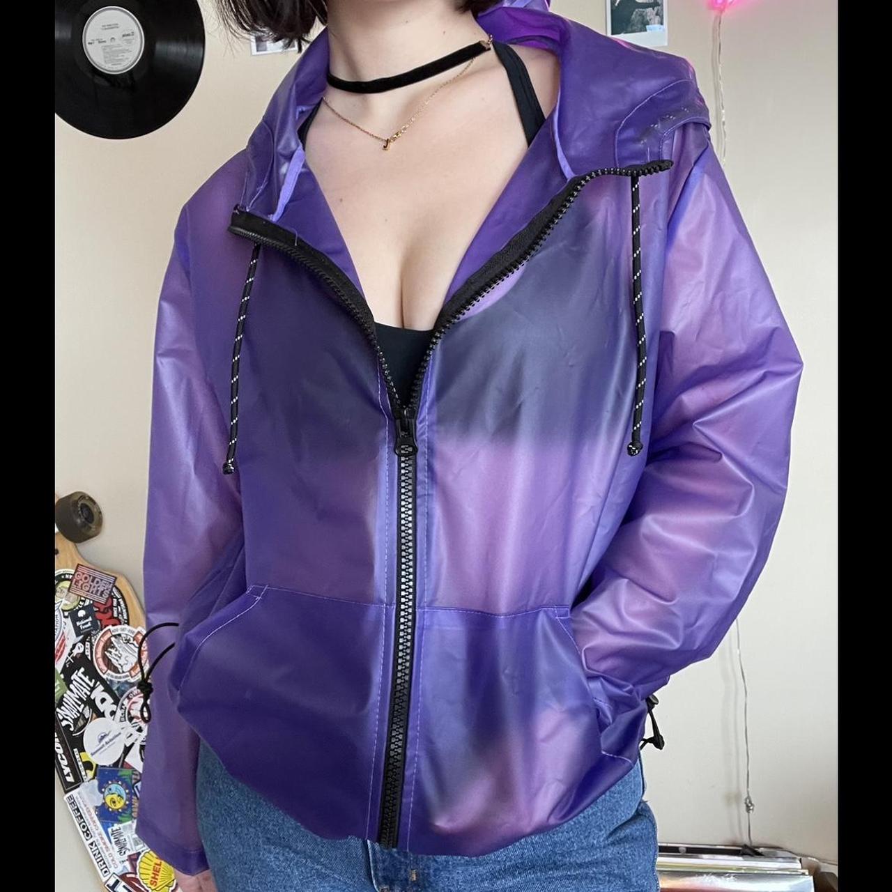 Wild Fable Womens Purple Jacket Depop