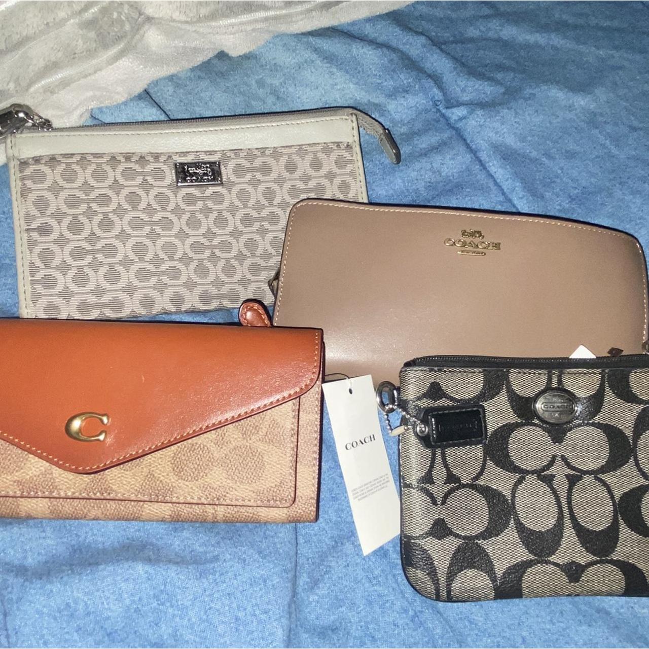 Coach wallets individual 50$ each - Depop
