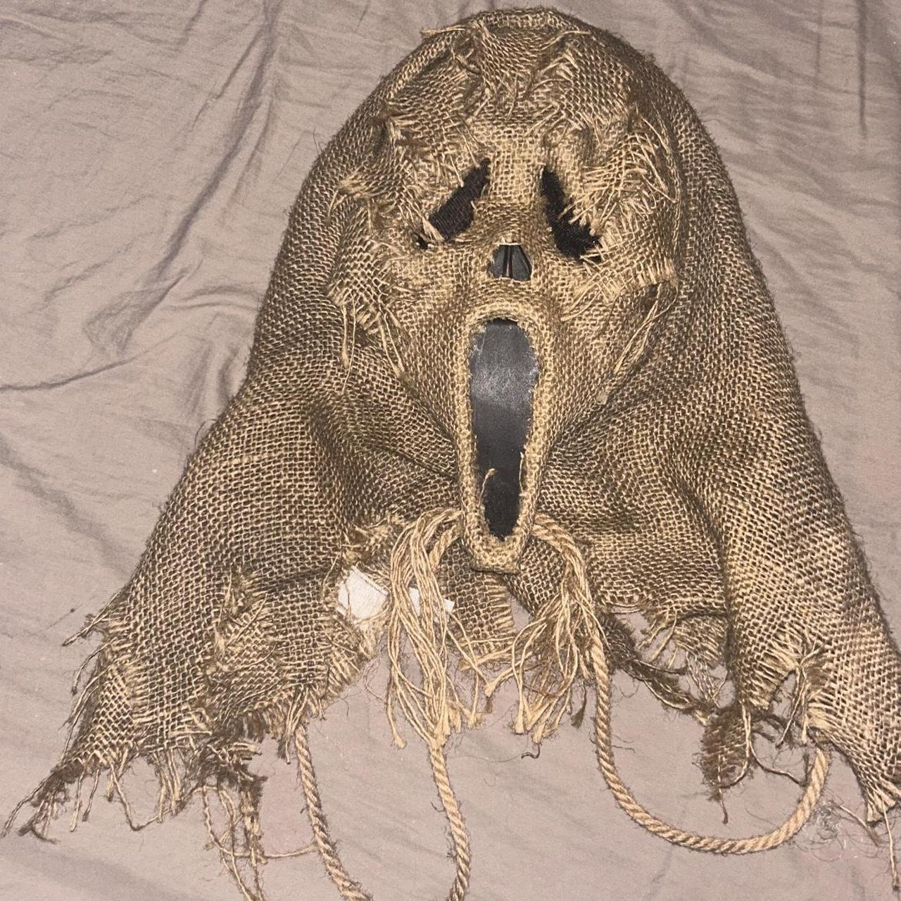 Super rare scarecrow ghostface mask boys size tho so... - Depop