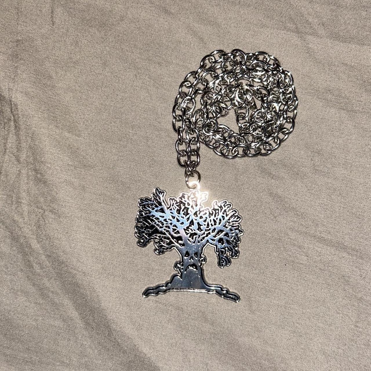 Black n silver Harold pendant n chain merch only... - Depop
